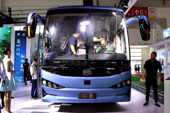 比亚迪全新C7&K7纯电动客车首发上市-客车联盟网特别报道