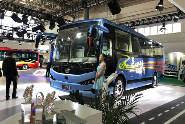 比亚迪全新C7&K7纯电动客车首发上市-客车联盟网特别报道